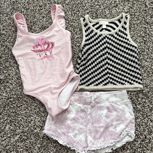 Juicy Couture | Swim | Toddler Girl 3t Clothes And Swimsuit | Poshmark